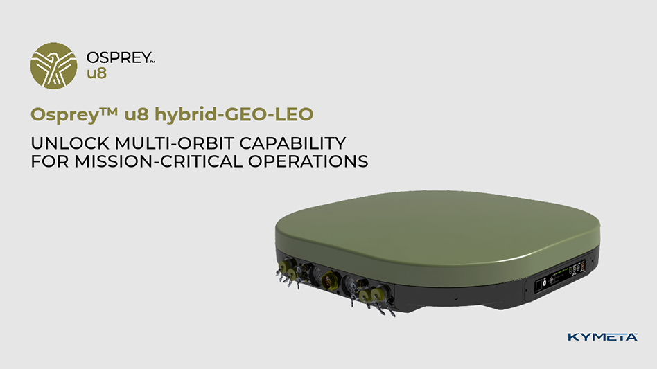 Kymeta's multi-orbit, on-the-move flat-panel antenna for military users ...