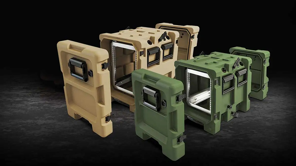 Gemstar Manufacturing's RoboRack Half-Rack Mount Cases - Defense and ...