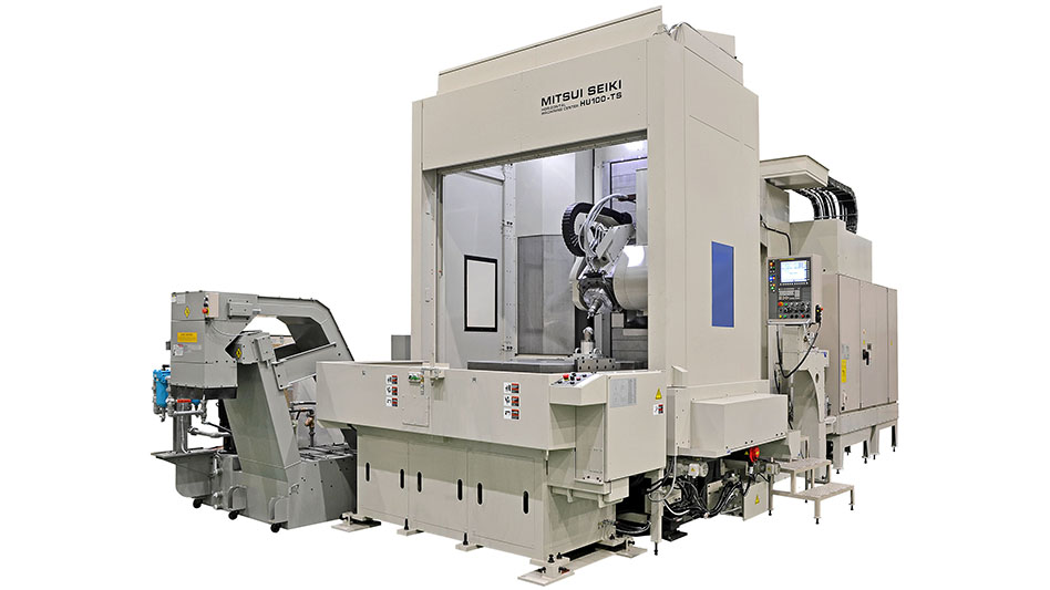 Mitsui Seiki's HU100-TS Tilt Spindle Machine - Defense and Munitions