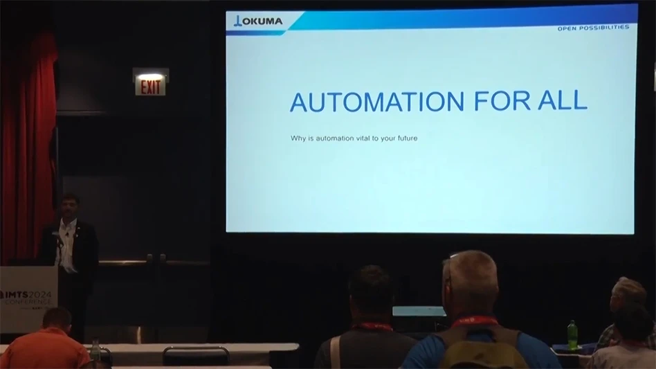 Okuma and WTO LB3000 EX II Demo Video - Defense and Munitions